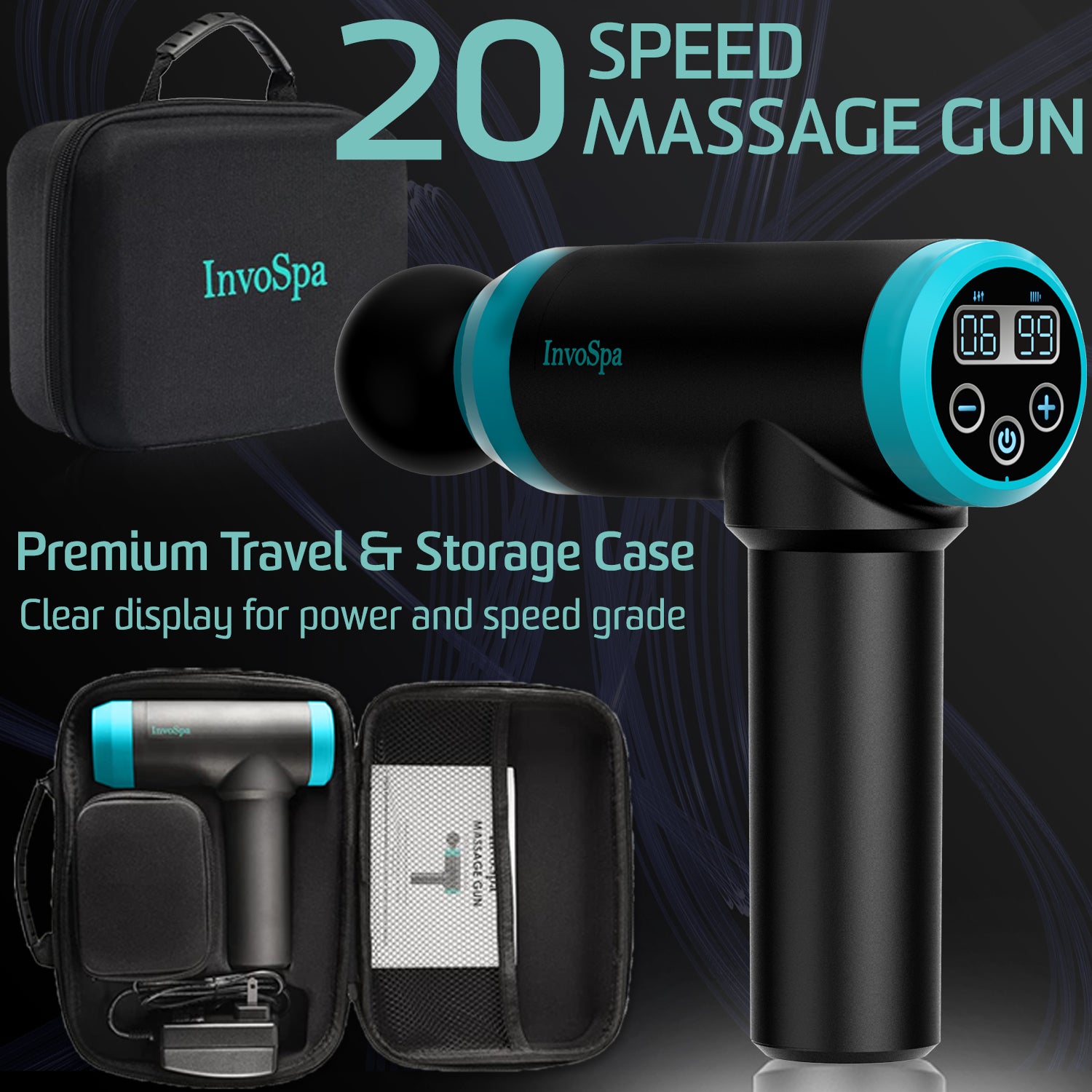 Shop Our Massage Gun On Amazon - InvoSpa